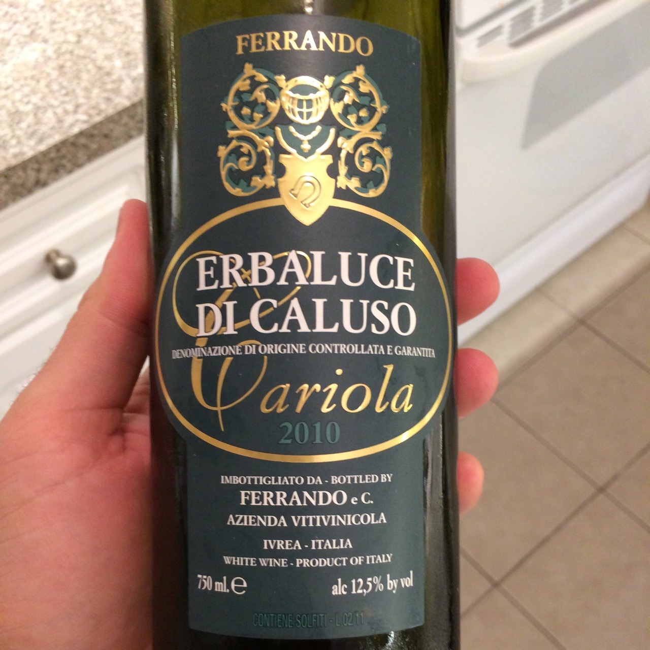 Ferrando Vini Cariola Erbaluce di Caluso