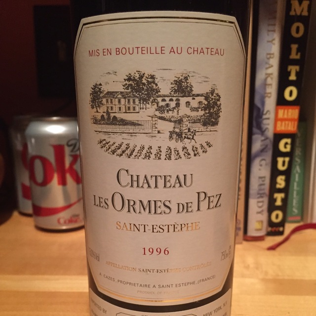 Château Ormes de Pez Saint-Estèphe Red Bordeaux Blend 1996 – Morrell ...