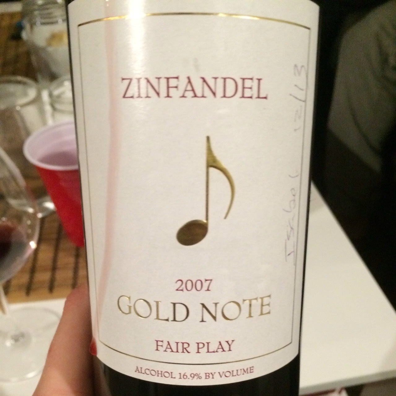 Gold Note Vineyards Fair Play Zinfandel