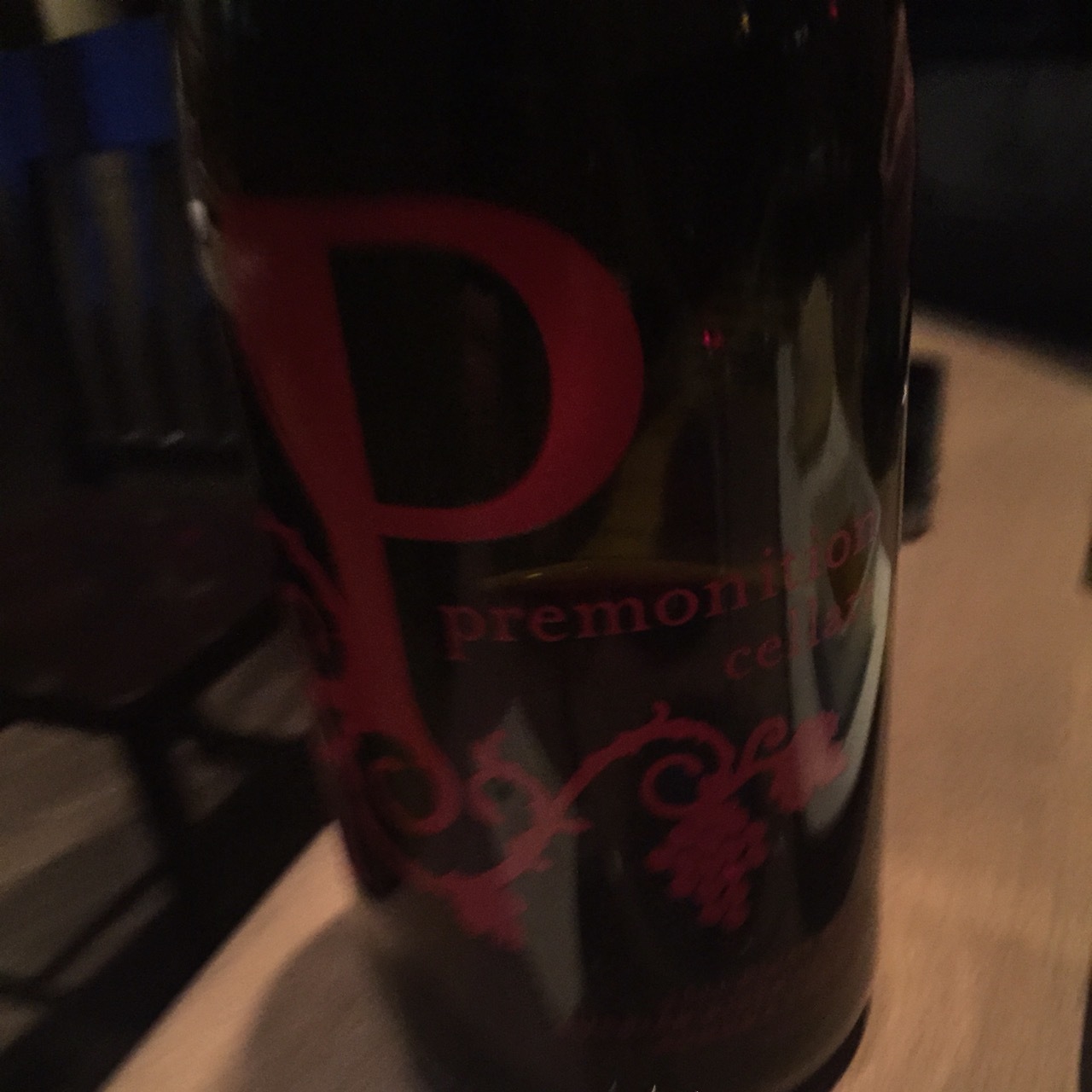 Premonition Cellars Russian River Valley Pinot Noir