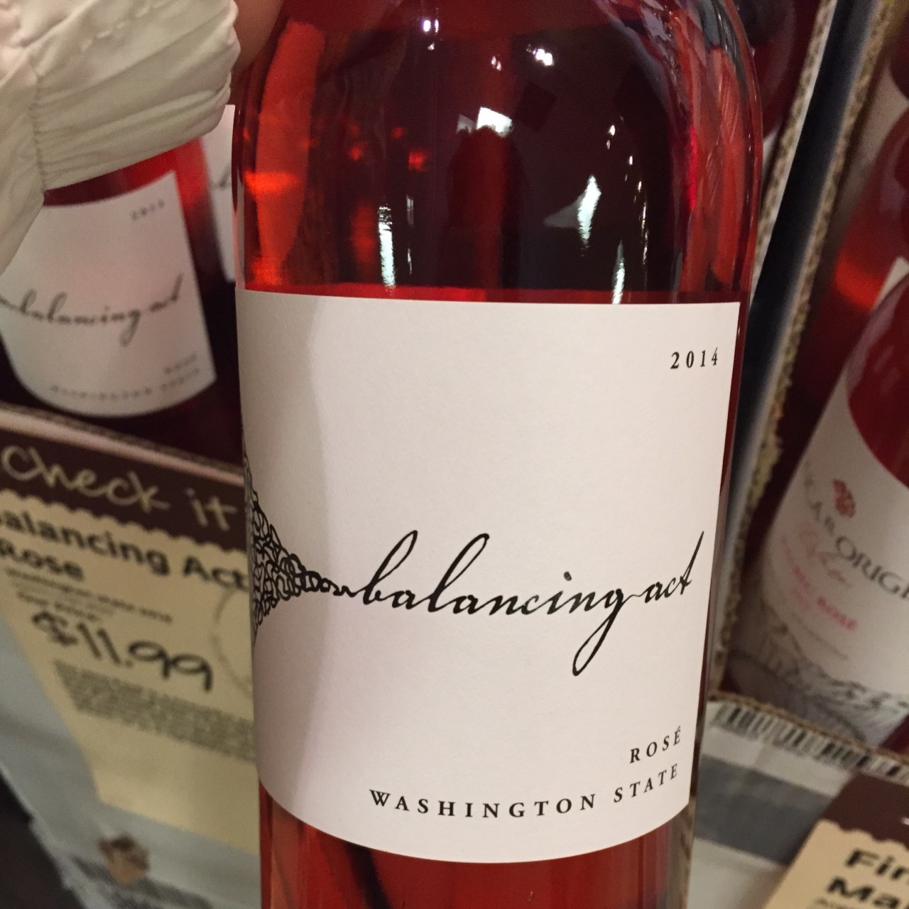 2016 Balancing Act Washington State Rosé