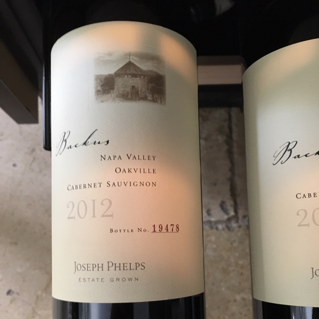 Joseph Phelps Vineyards Backus Vineyard Cabernet Sauvignon