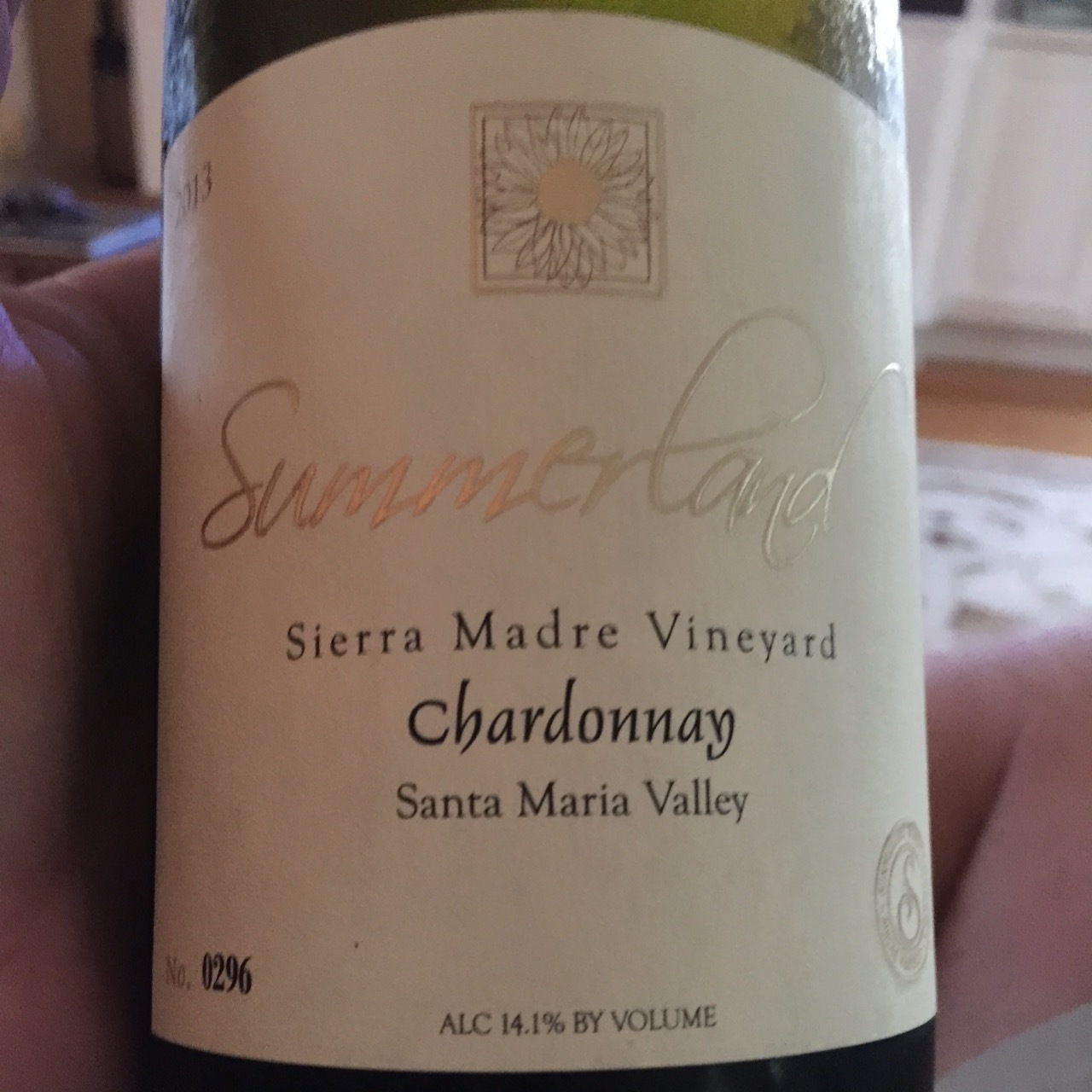 Summerland Sierra Madre Vineyard Chardonnay
