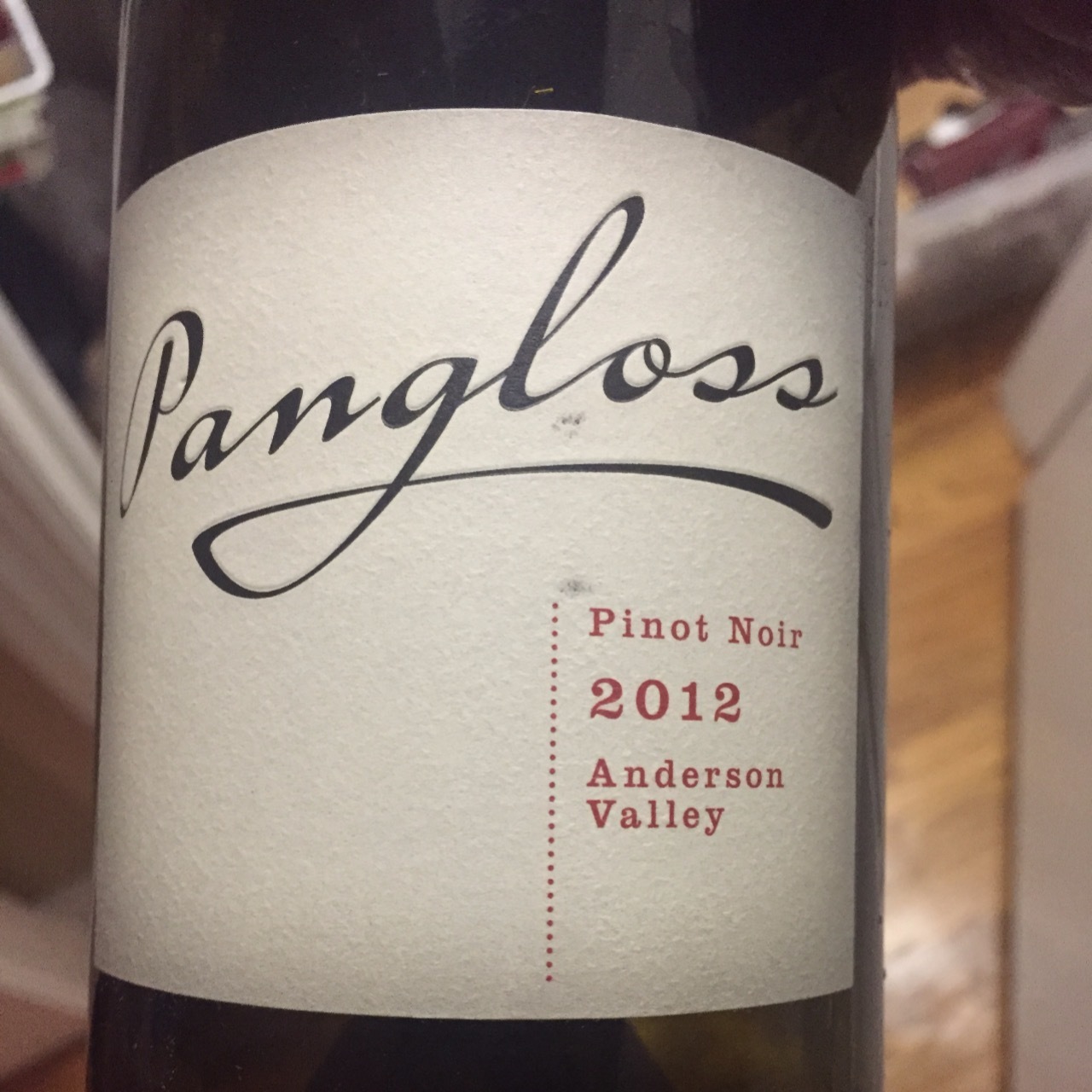 Pangloss Anderson Valley Pinot Noir