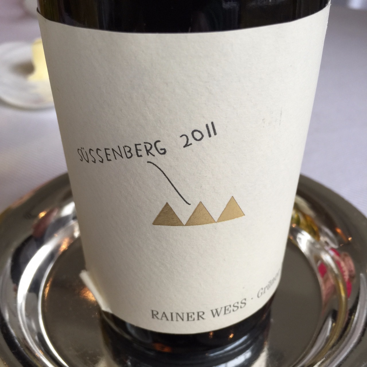 Rainer Wess Süssenberg Grüner Veltliner