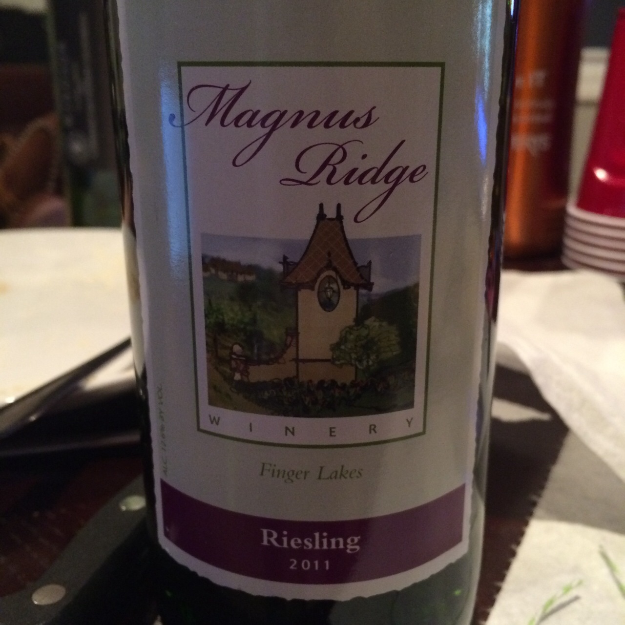 Magnus Ridge Winery Finger Lakes Traminette