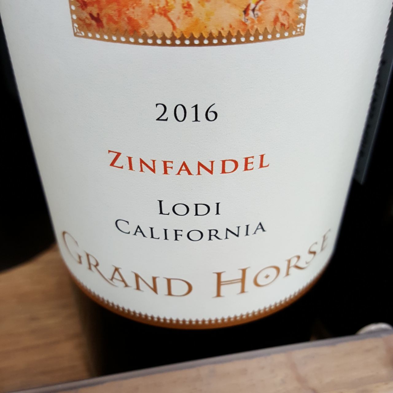 Grand Horse Lodi Old Vine Zinfandel