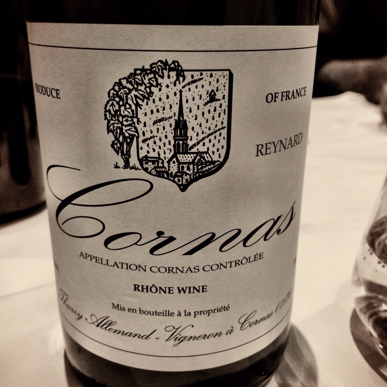 Thierry Allemand Cornas Reynard (R) Syrah