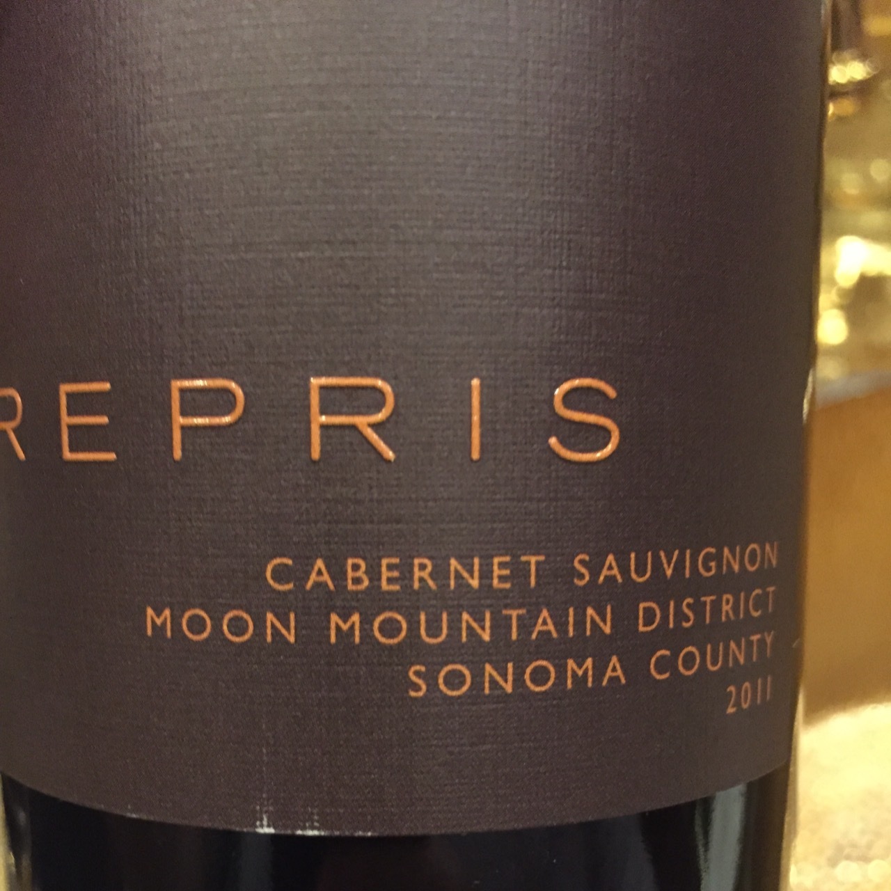Repris Moon Mountain District Cabernet Sauvignon