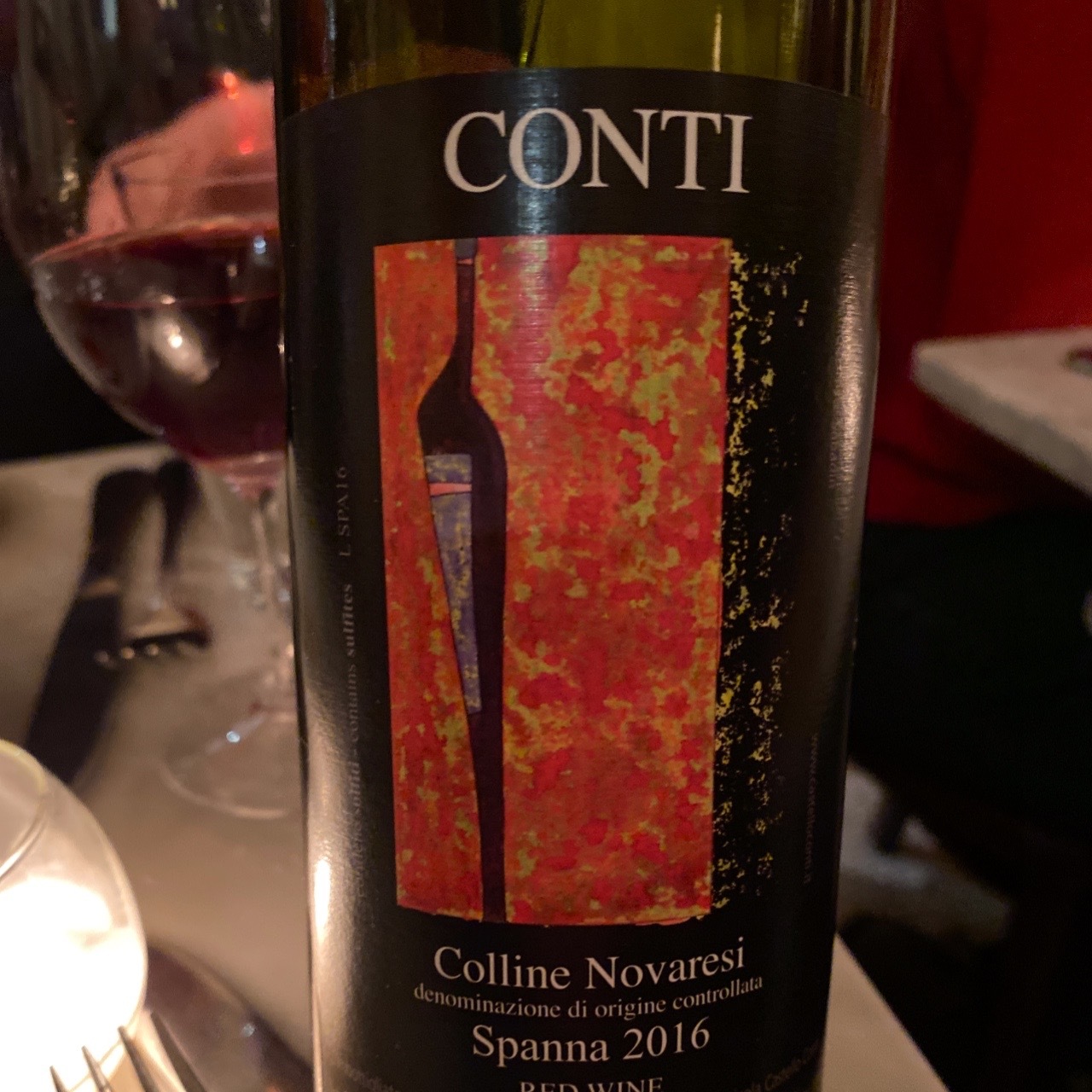 Cantine del Castello Conti Spanna Colline Novaresi Nebbiolo