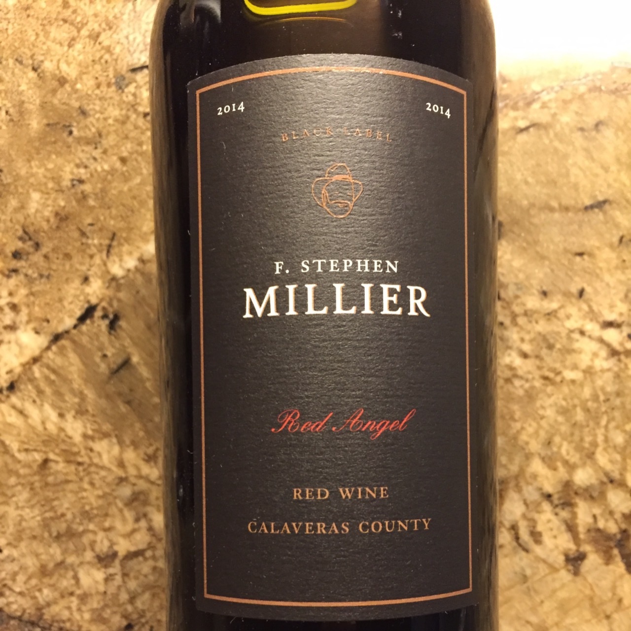 F. Stephen Millier Black Label Red Angel Calaveras County Red Blend