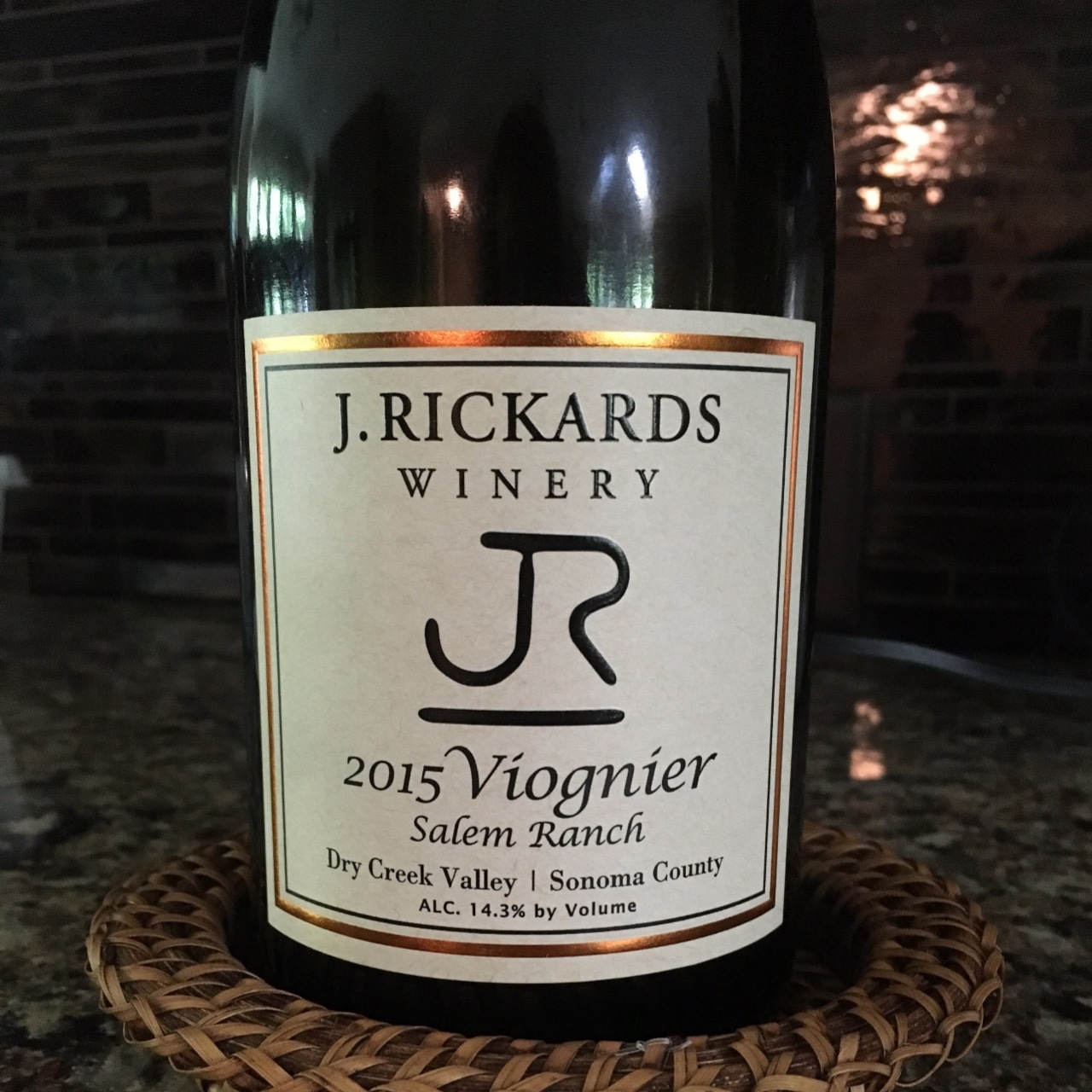 J. Rickards Salem Ranch Viognier