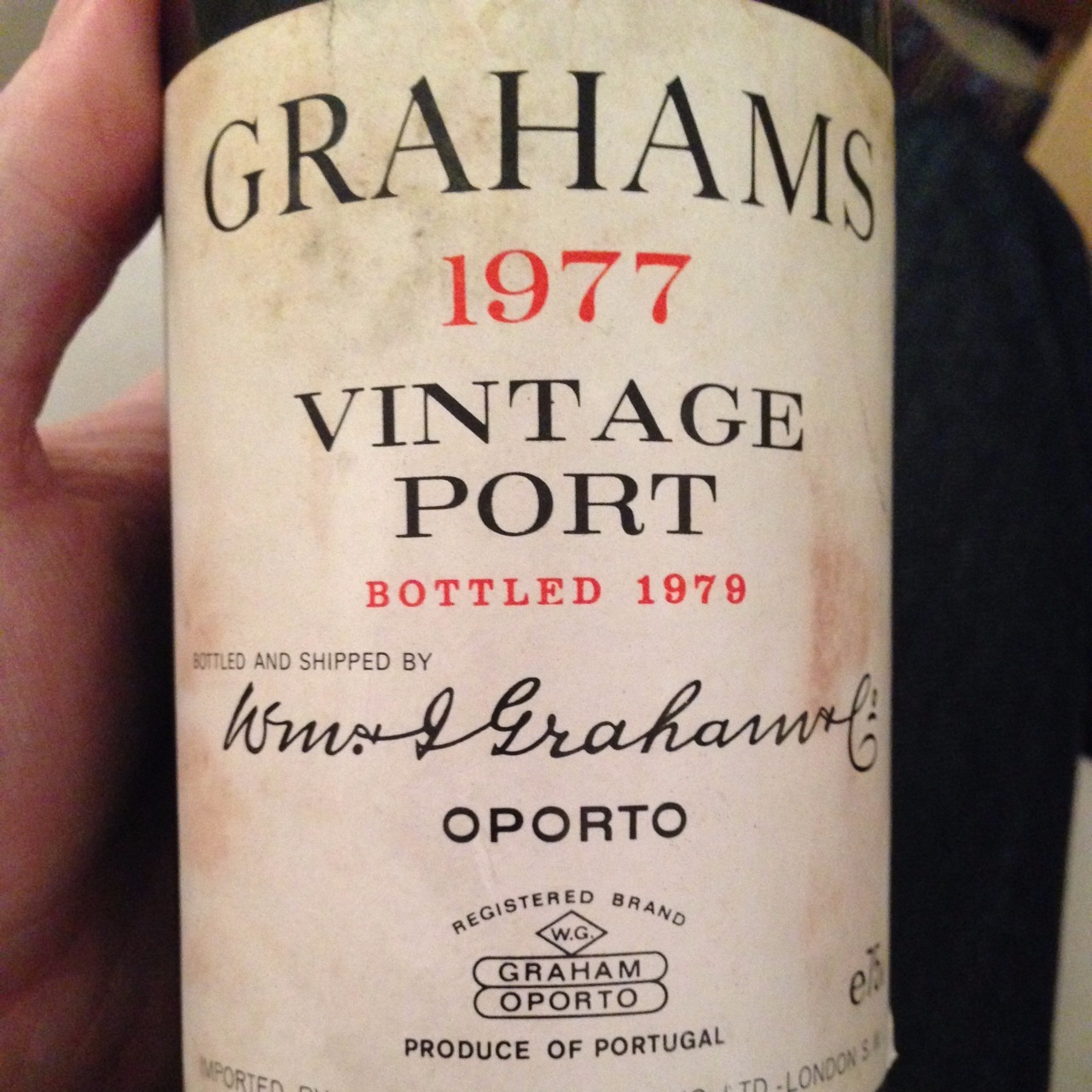 W. & J. Graham's Vintage Port Blend
