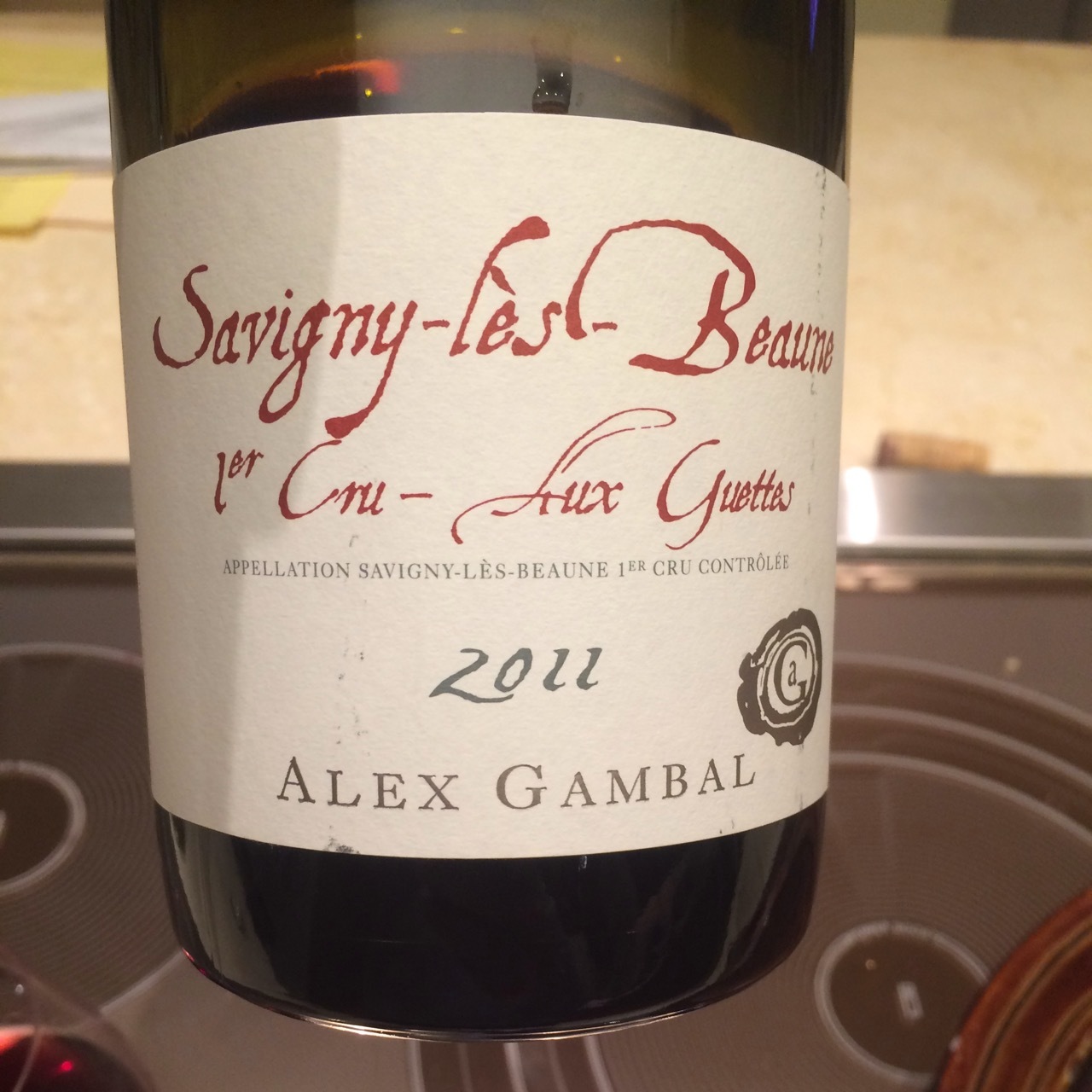 Maison Alex Gambal Aux Guettes Savigny-lès-Beaune 1er Cru Pinot Noir
