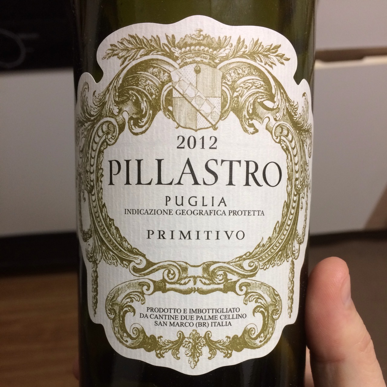 Cantine Due Palme Pillastro Puglia Primitivo
