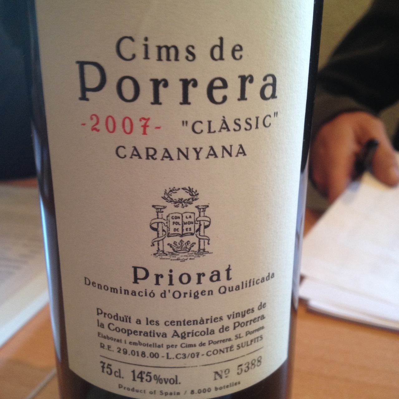 Cims de Porrera Priorat Classic Caranyana