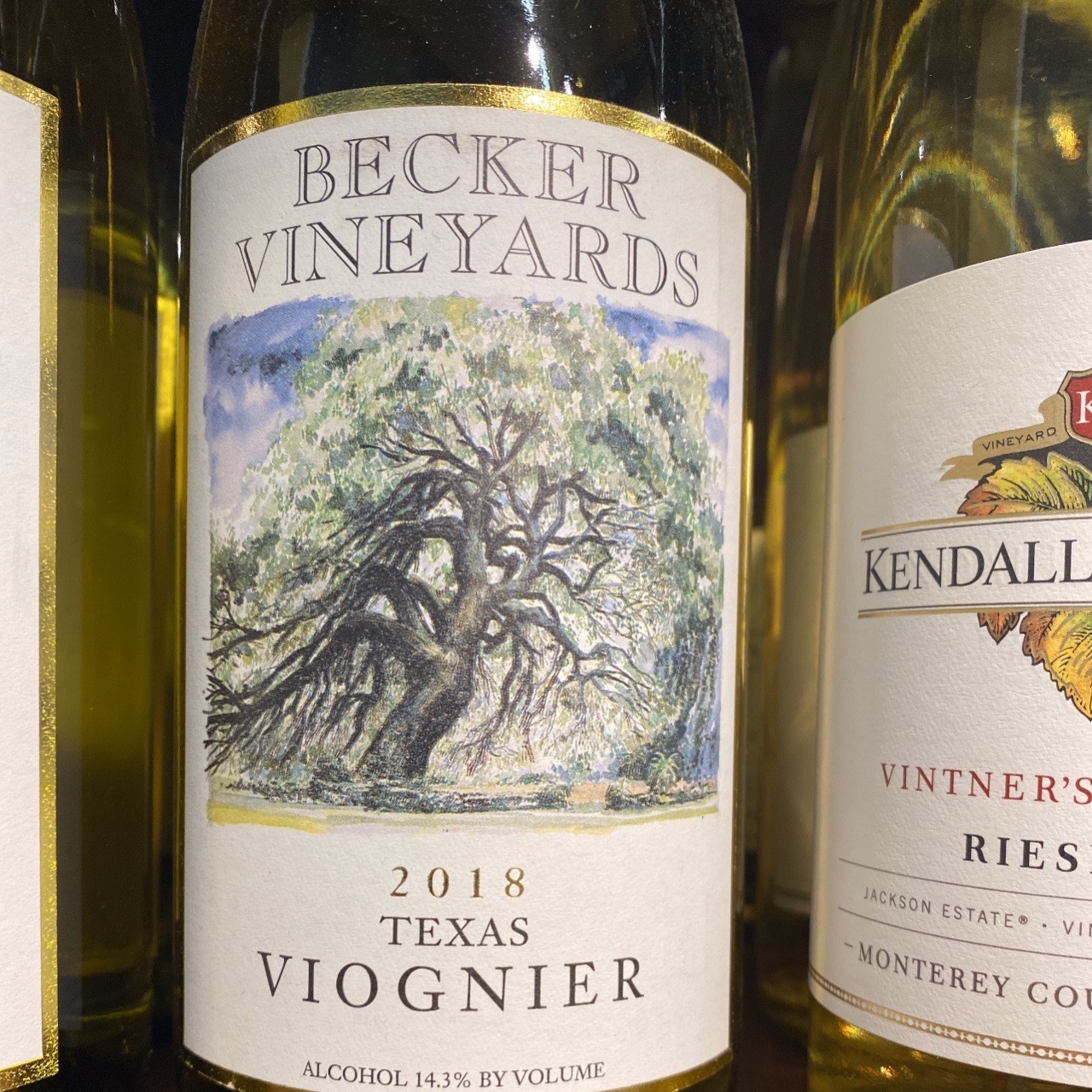 Becker Vineyards Texas Viognier