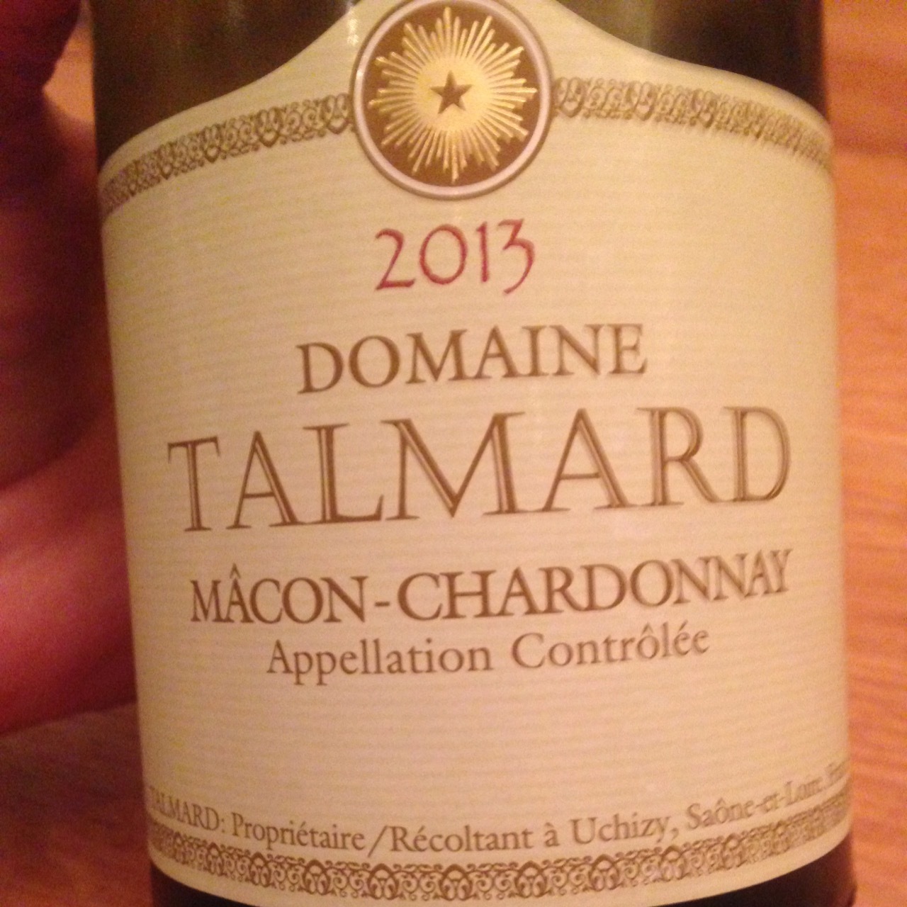 Domaine Talmard Mâcon Chardonnay