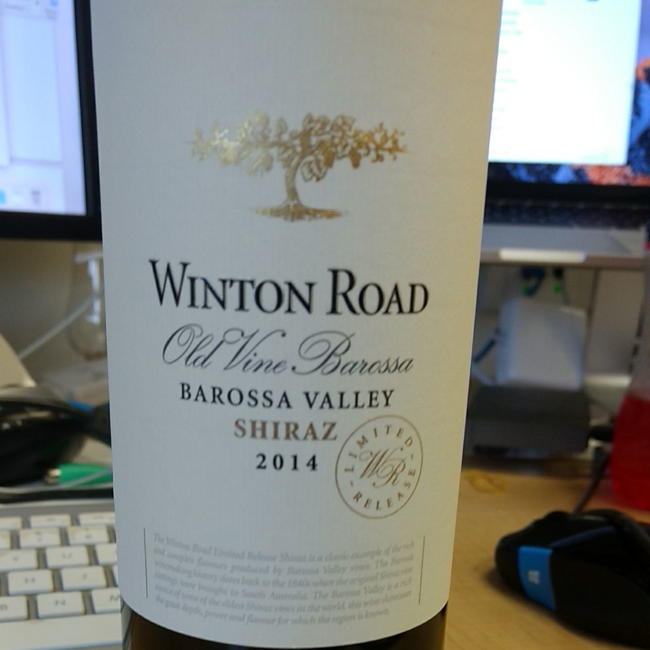 Winton Road Limited Release Old Vine Barossa Valley Shiraz