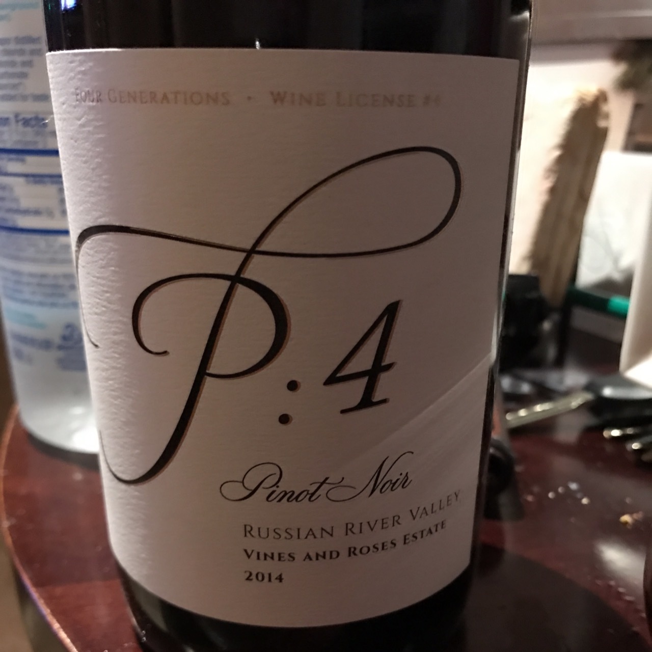 Four Generations P 4 Vines And Roses Pinot Noir
