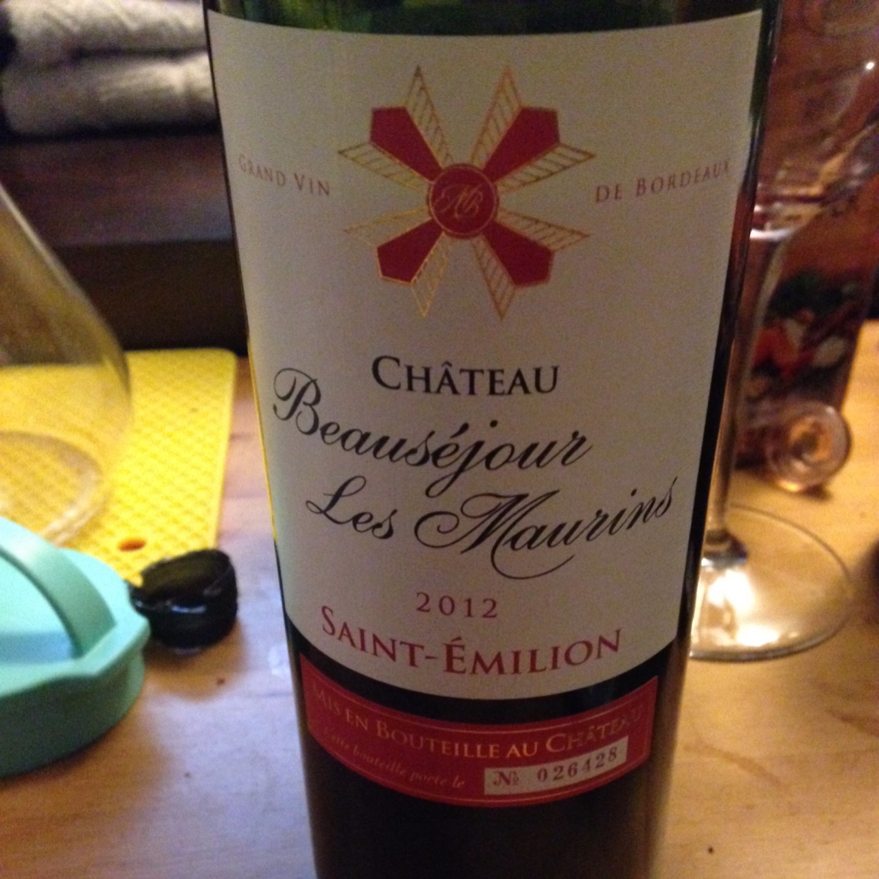 Château Beauséjour les Maurins Saint-Émilion Red Bordeaux Blend