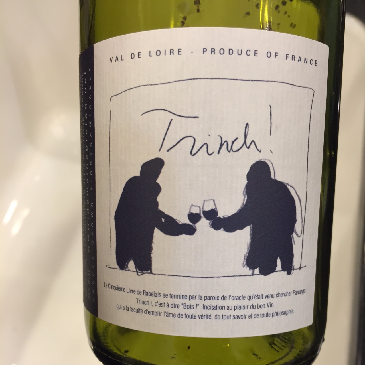2017 Catherine et Pierre Breton Trinch Bourgueil Cabernet Franc