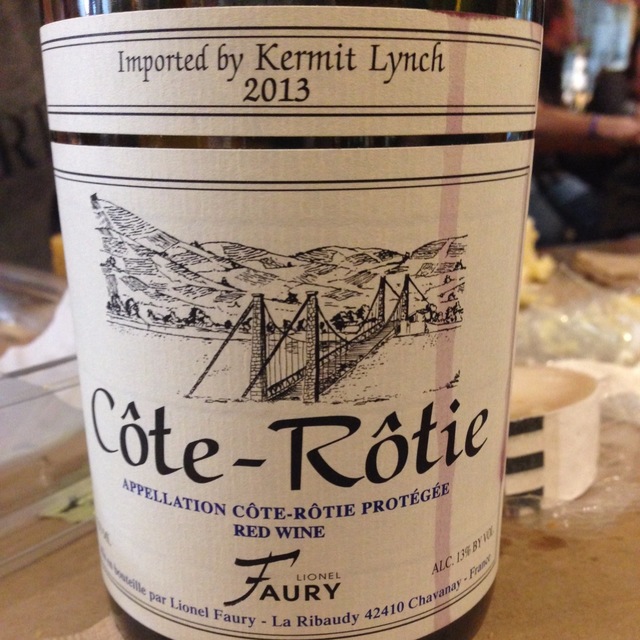 Domaine Faury Emporium Côte-Rôtie Syrah 2013 – Manhattan Wine Company