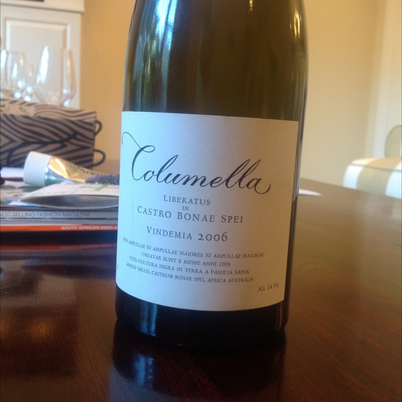 Sadie Family Columella Liberatus Castro Bonae Spei Shiraz Blend