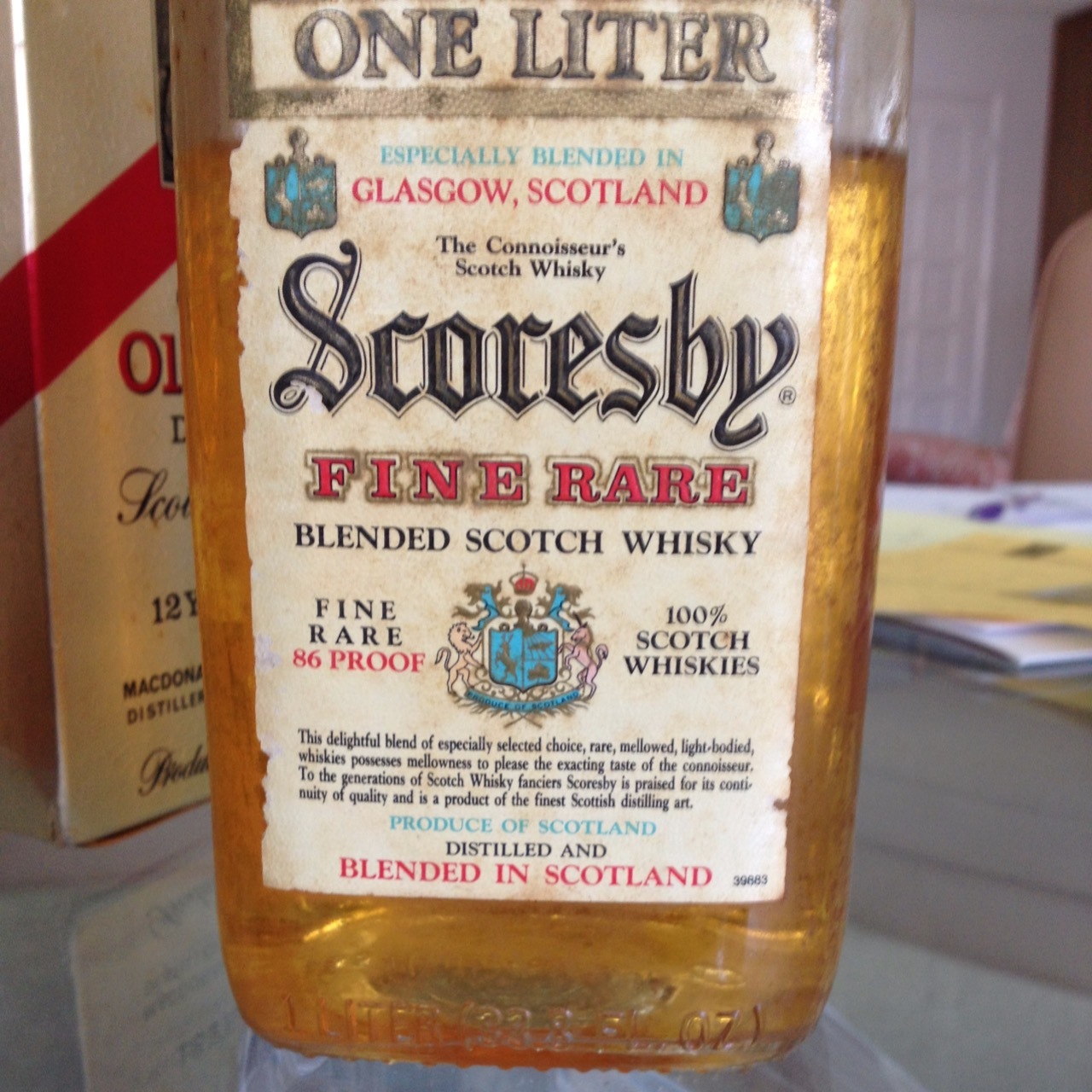 Scoresby Fine Rare Blended Scotch Whisky