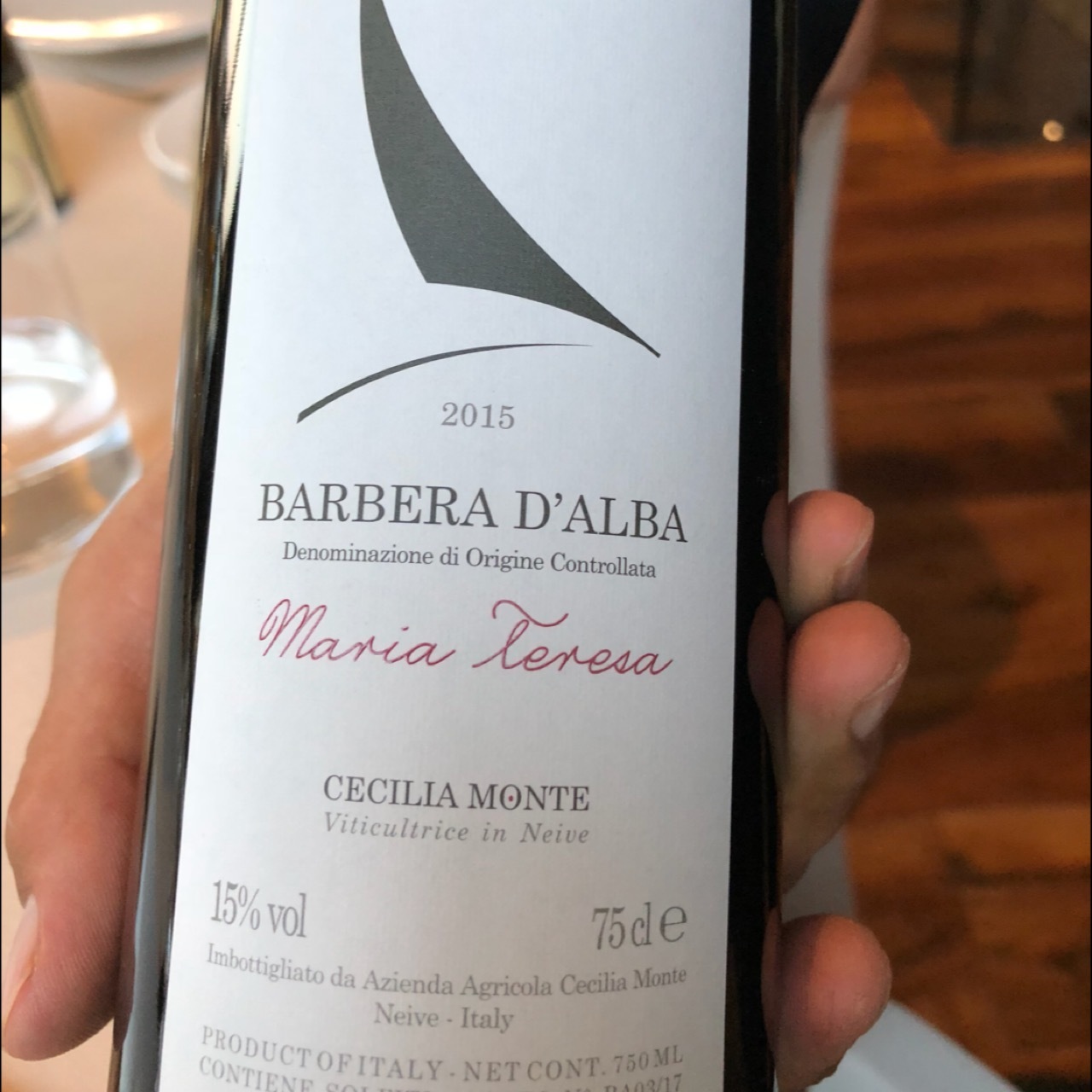 2022 Cecilia Monte Maria Teresa Barbera d'Alba