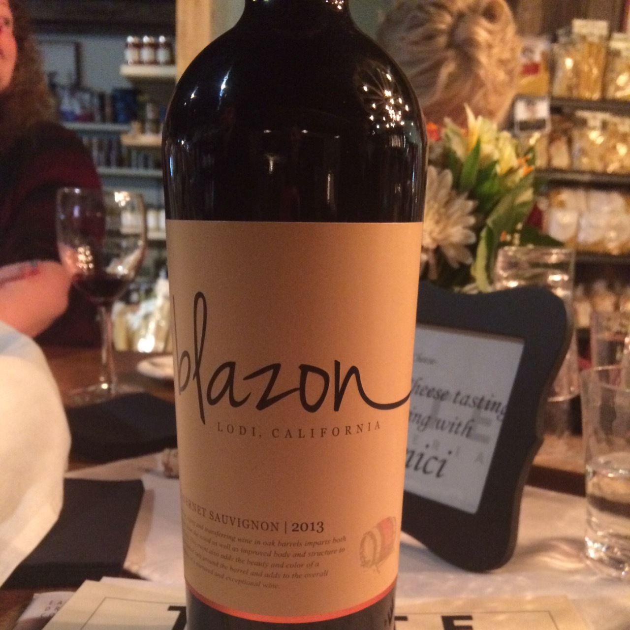 Blazon Winery Lodi Cabernet Sauvignon