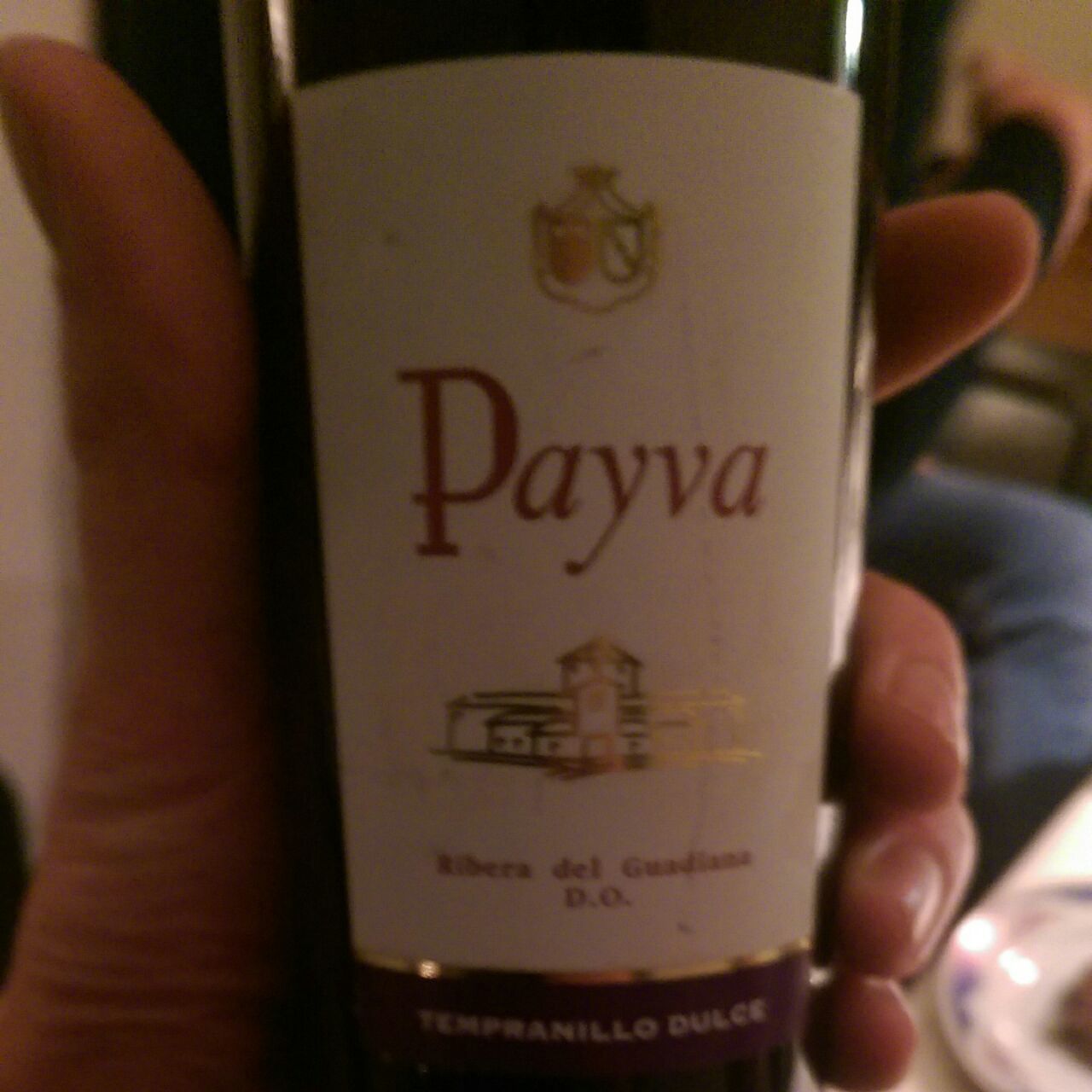 Payva Ribera del Guadiana Dulce Tempranillo