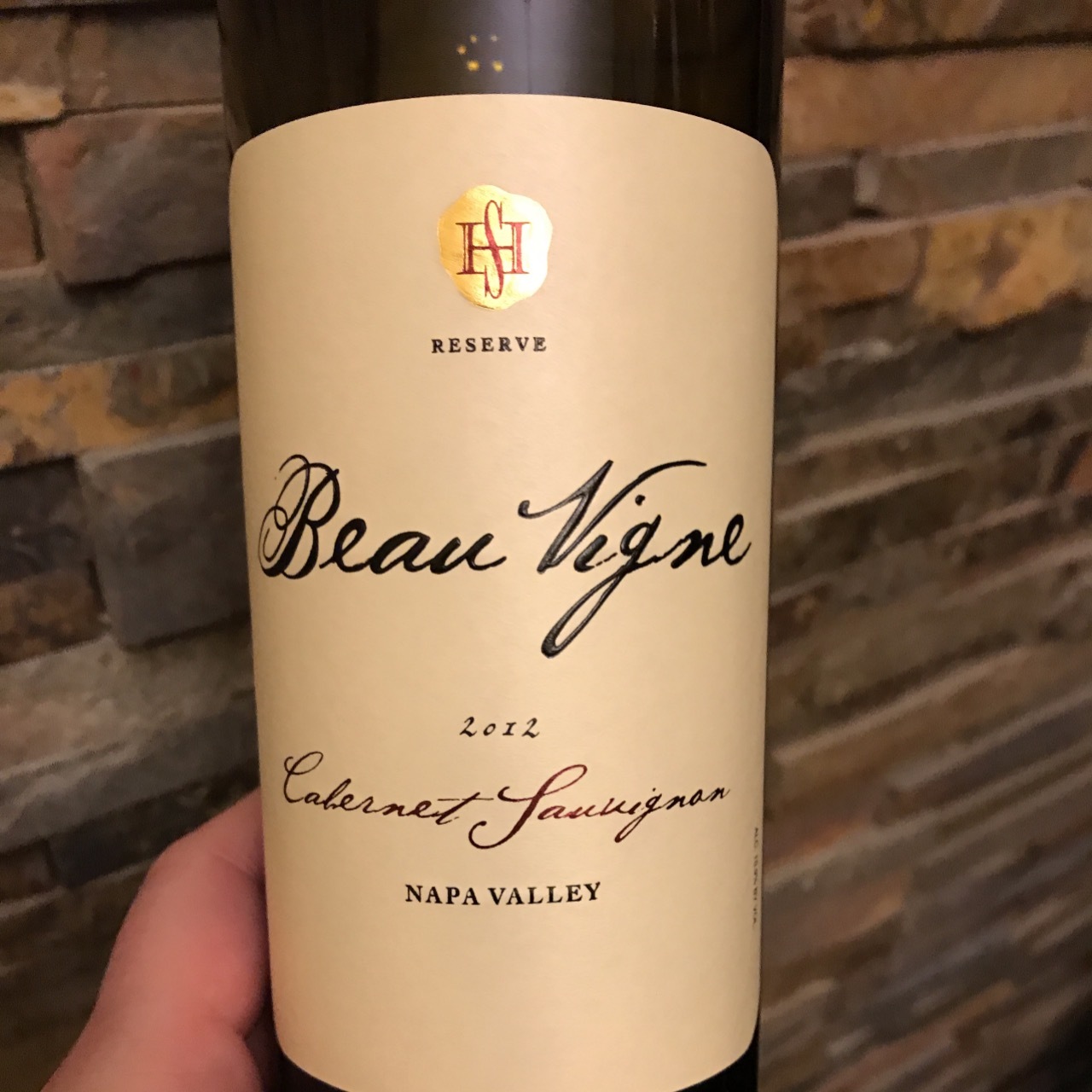 Beau Vigne Reserve Napa Valley Cabernet Sauvignon
