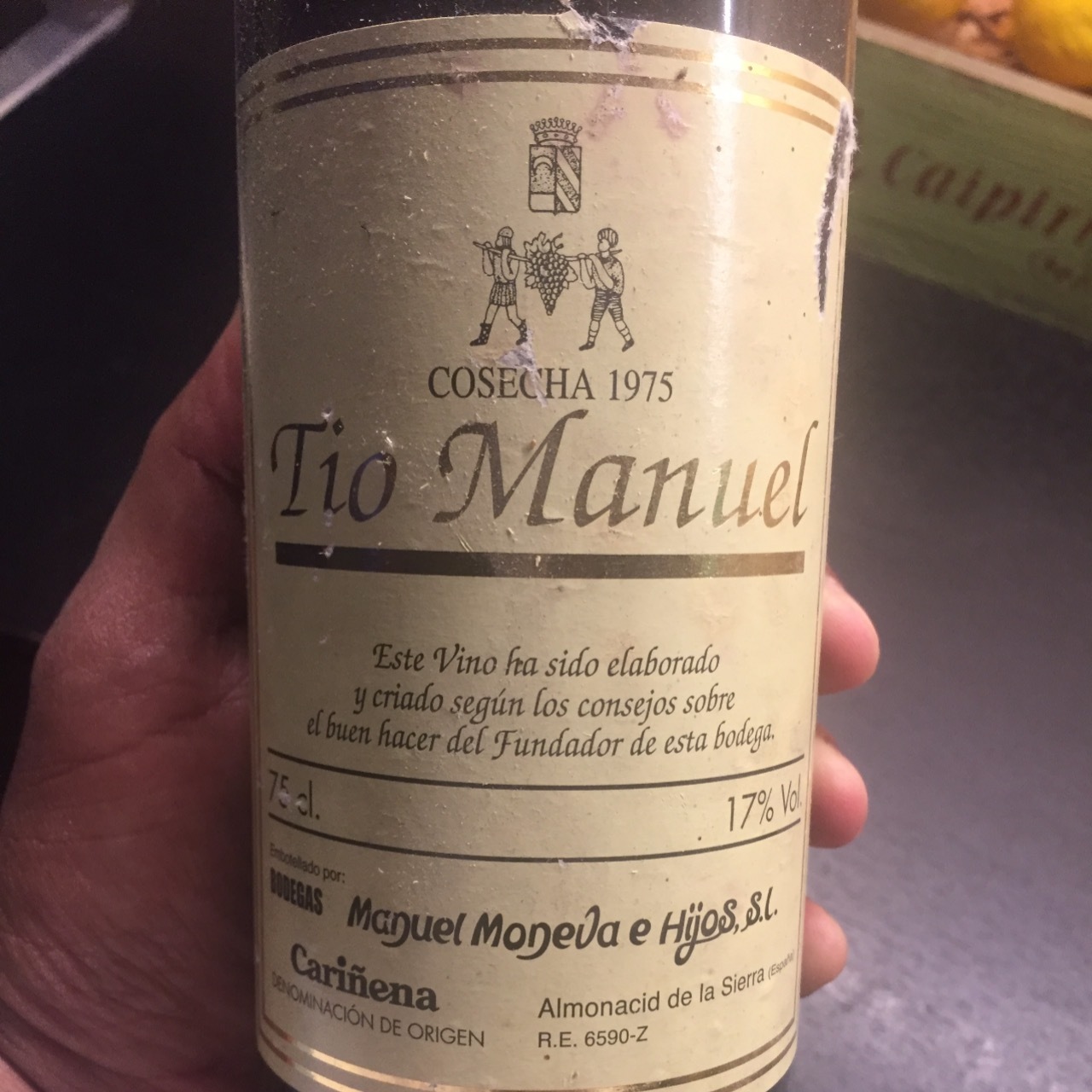Bodegas Manuel Moneva e Hijos Tio Manuel Red Blend
