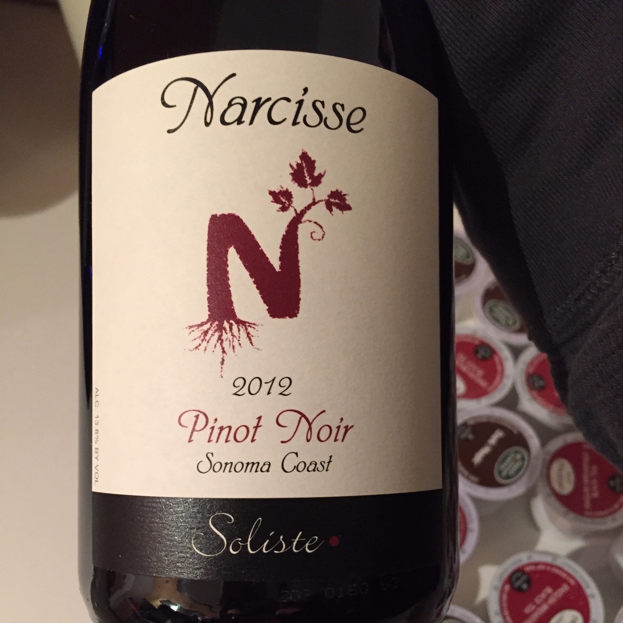 Soliste Cellars Narcisse Sonoma Coast Pinot Noir