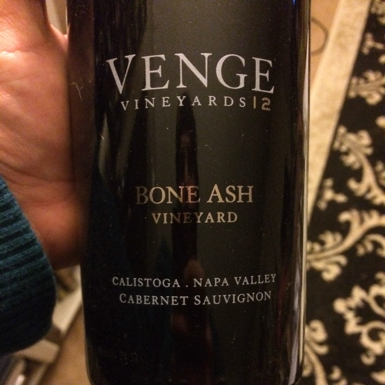 Venge Vineyards Bone Ash Vineyard Cabernet Sauvignon