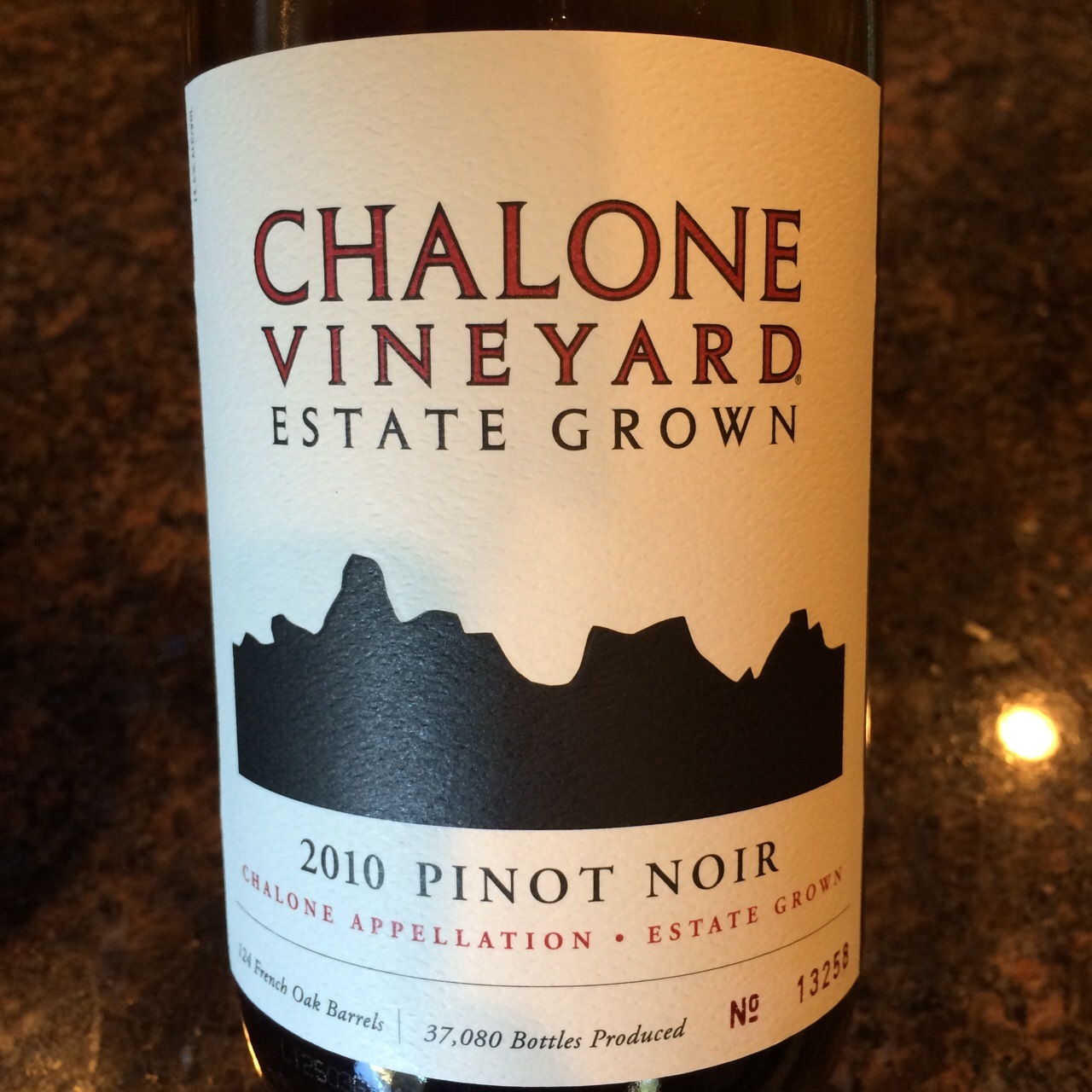 Chalone Vineyard Estate Grown Chalone Pinot Noir