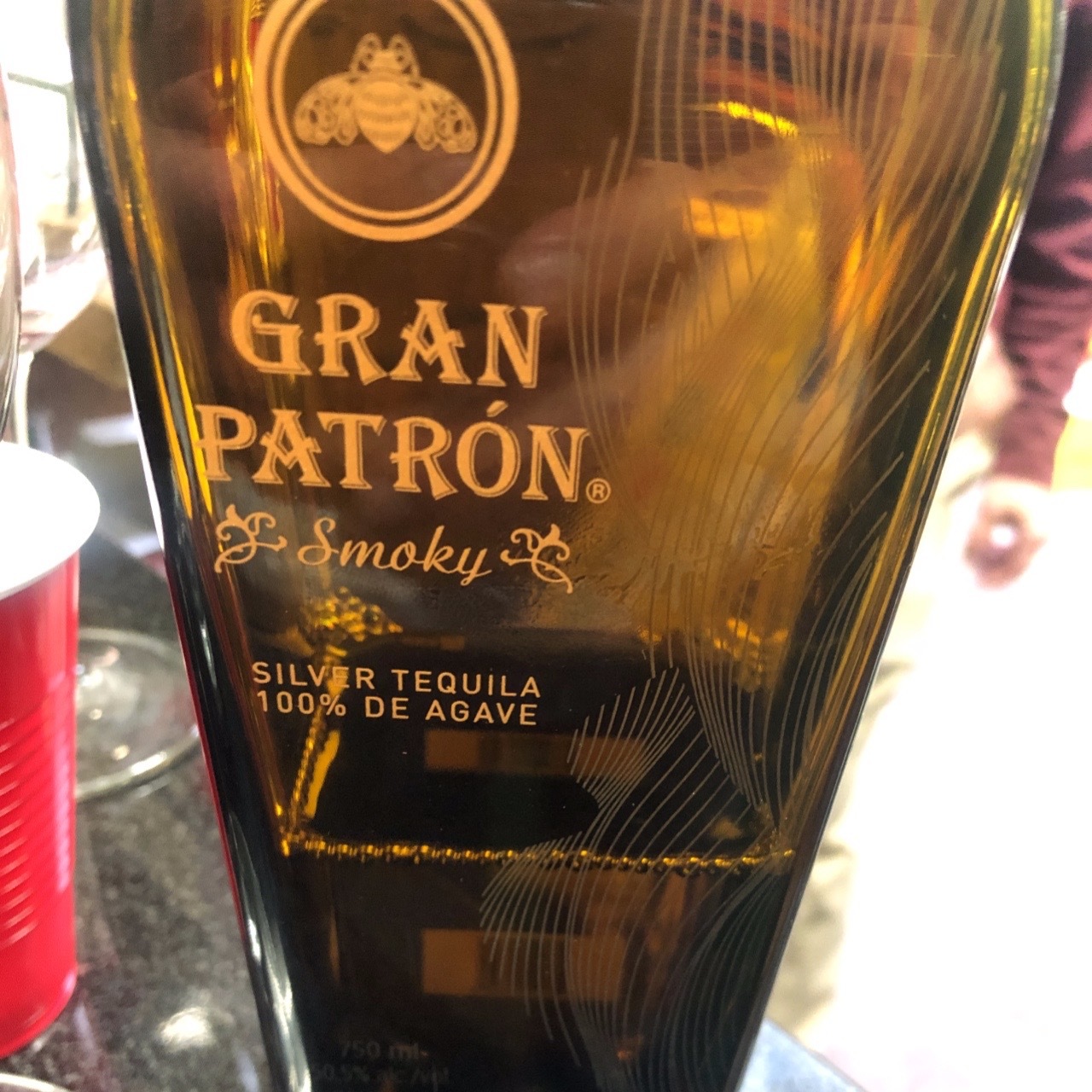 Patrón Spirits Gran Patrón Smoky Silver Agave Tequila