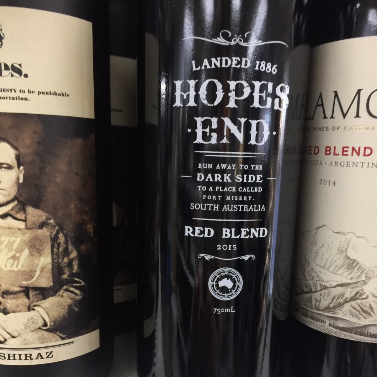 Hopes End Wine Run Away To The Dark Side To A Place Called Port Misery ...