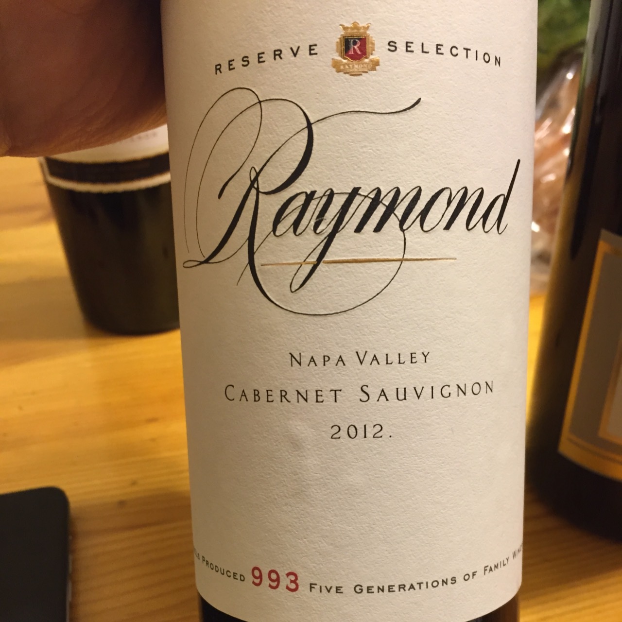 Raymond Vineyard & Cellar Reserve Selection Napa Valley Cabernet Sauvignon