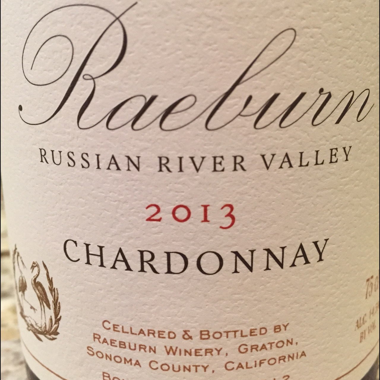 Raeburn Winery Russian River Valley Chardonnay