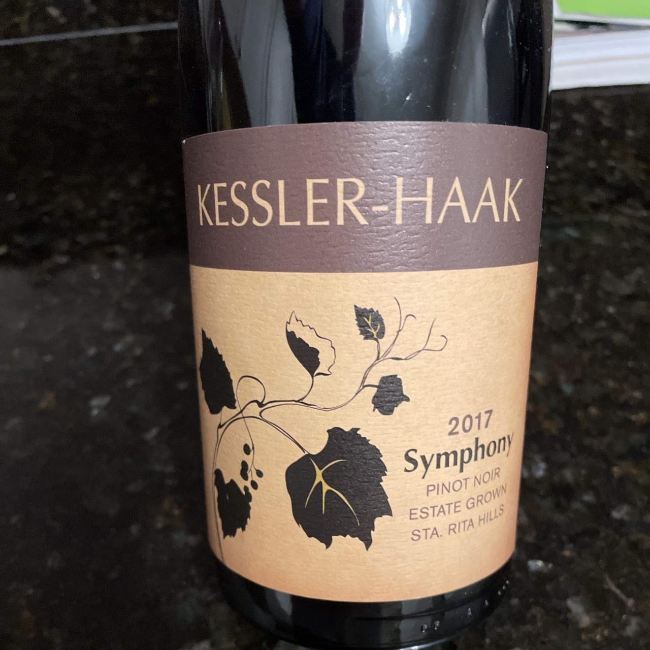 Kessler-Haak Symphony Estate Grown Pinot Noir