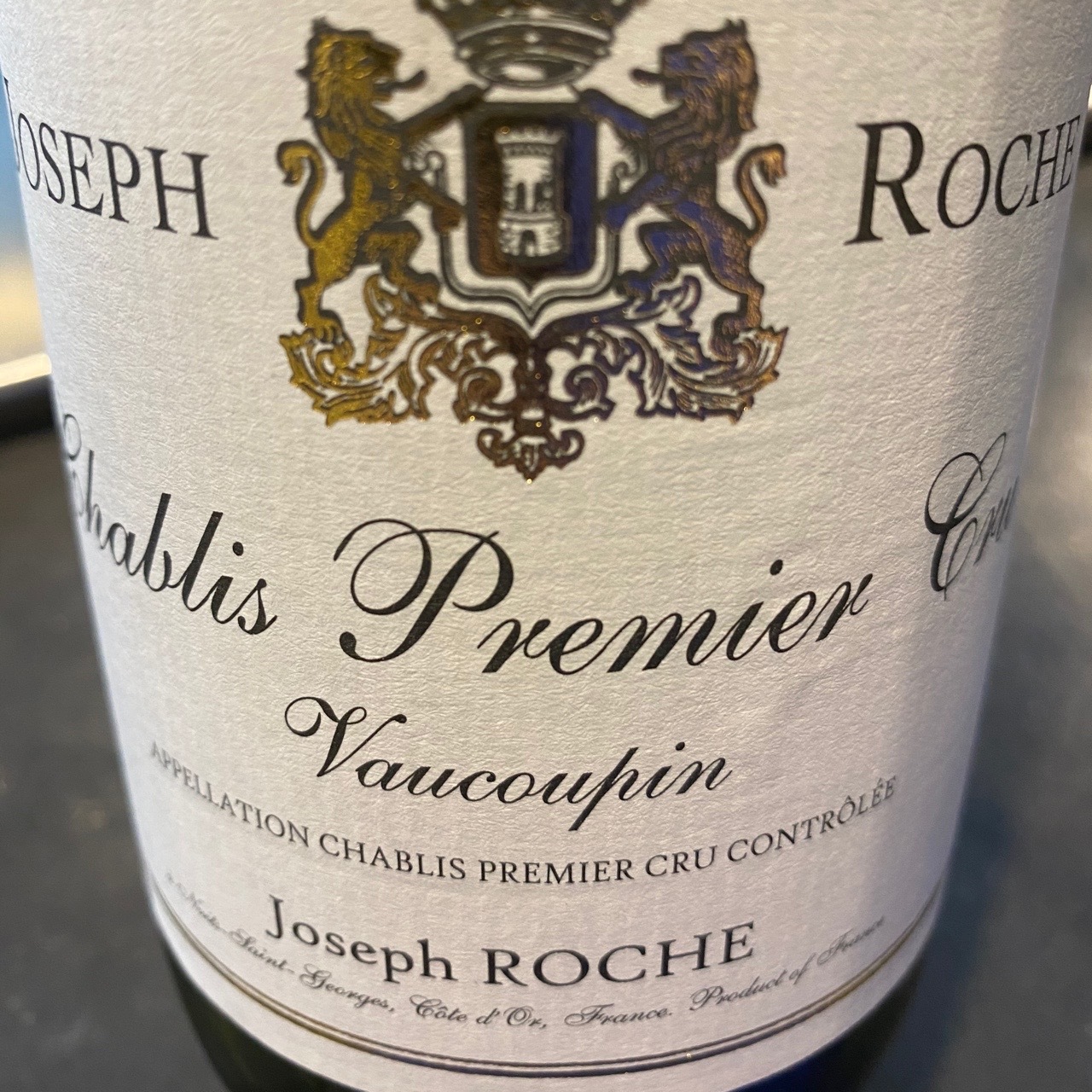 Joseph Roche Vaucopin Chablis 1er Cru Chardonnay