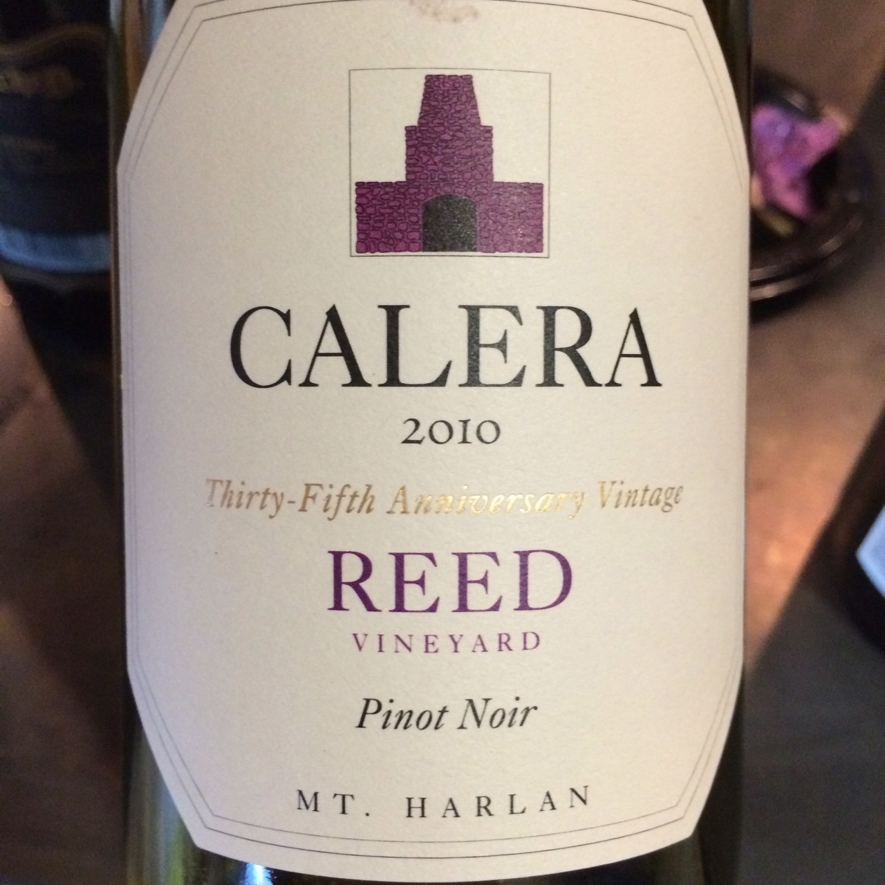Calera Wine Company Reed Vineyard Pinot Noir