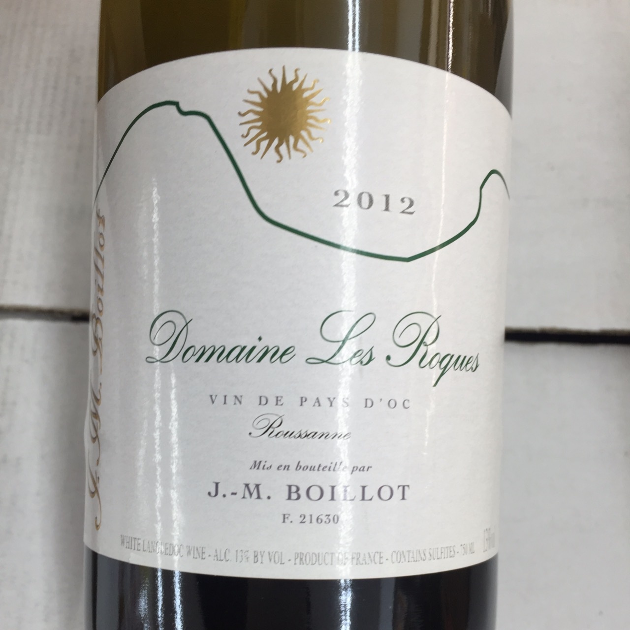 Domaine Jean-Marc Boillot Les Roques Roussanne