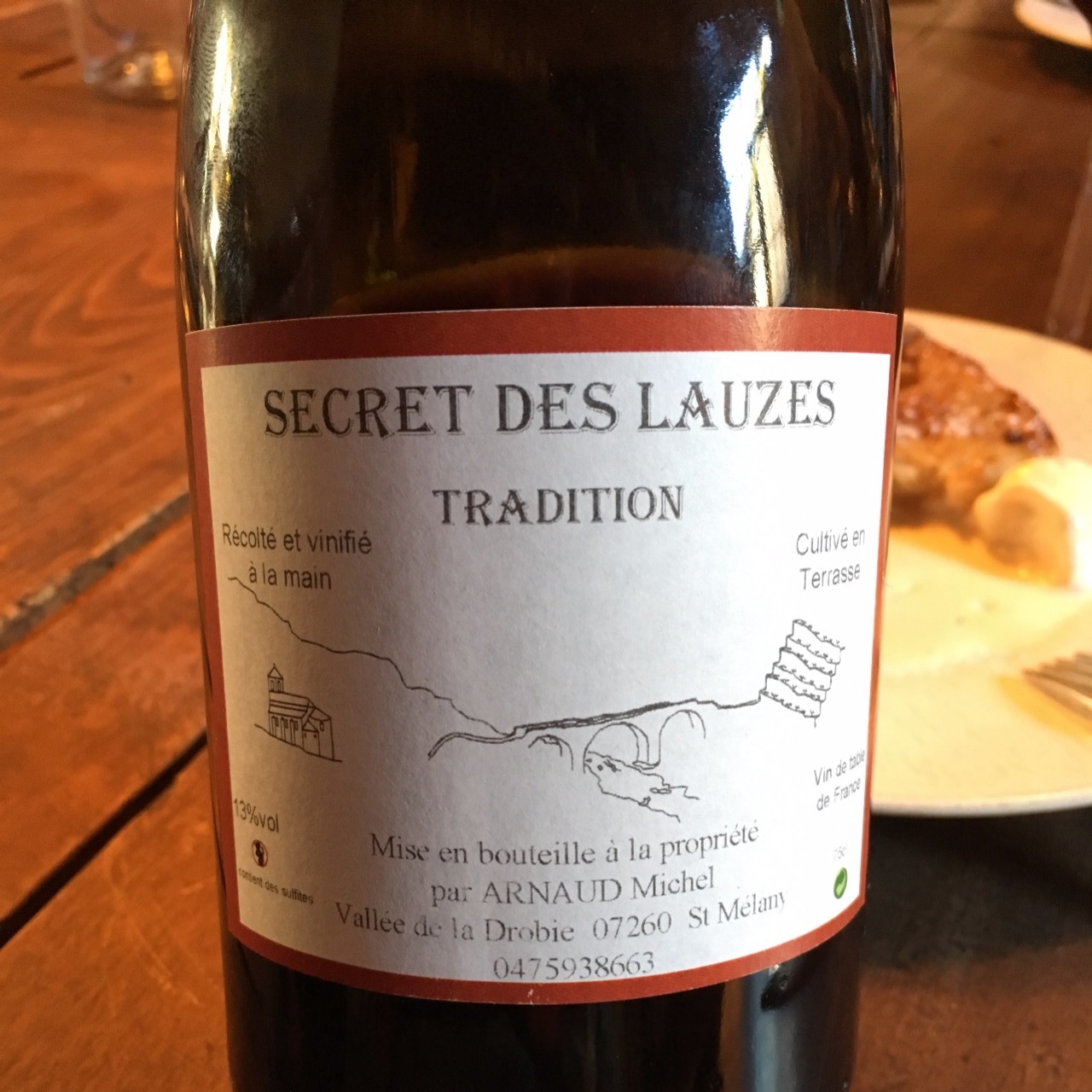 Arnaud Michel Secret des Lauzes Tradition Red Blend
