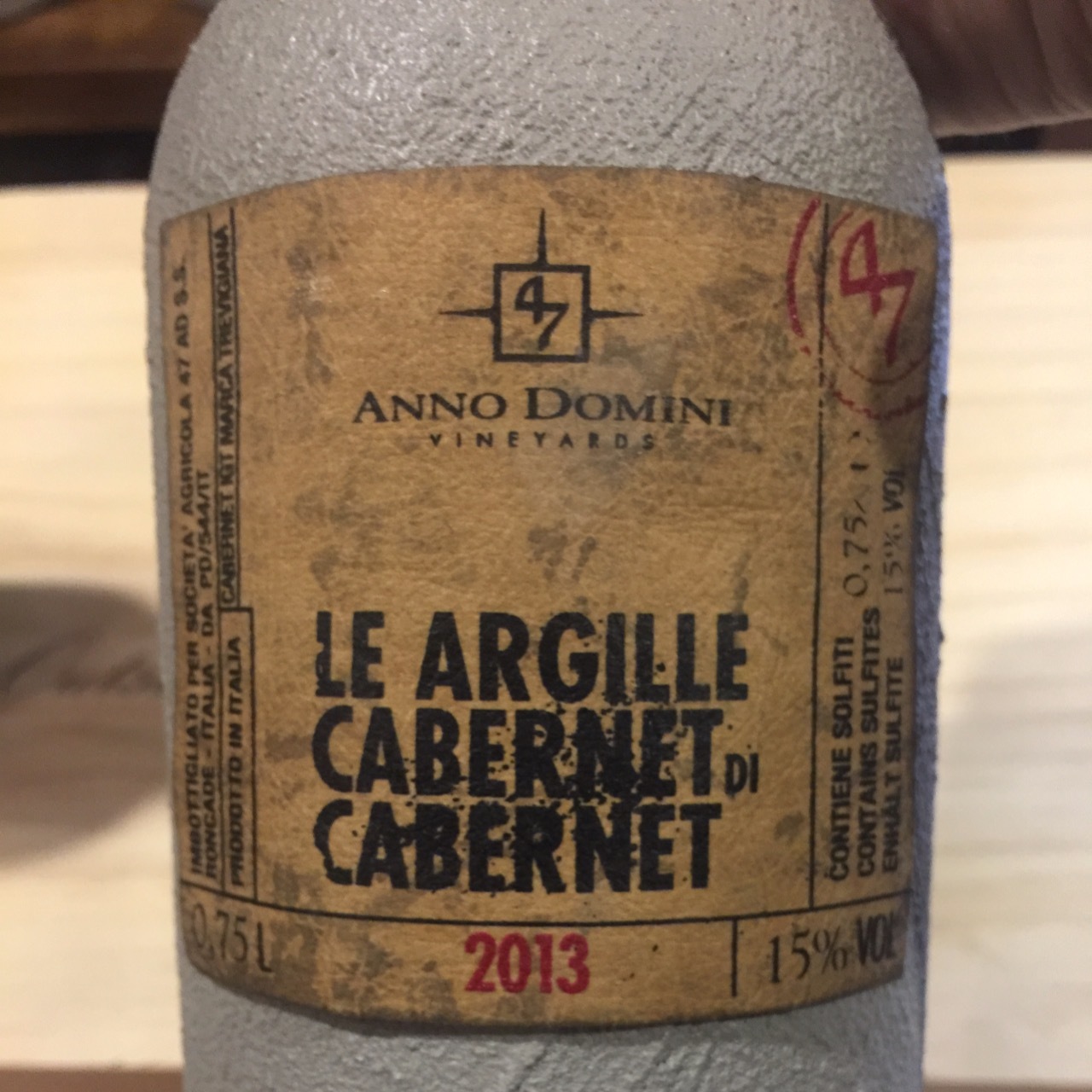 Anno Domini Le Argille Cabernet Di Cabernet