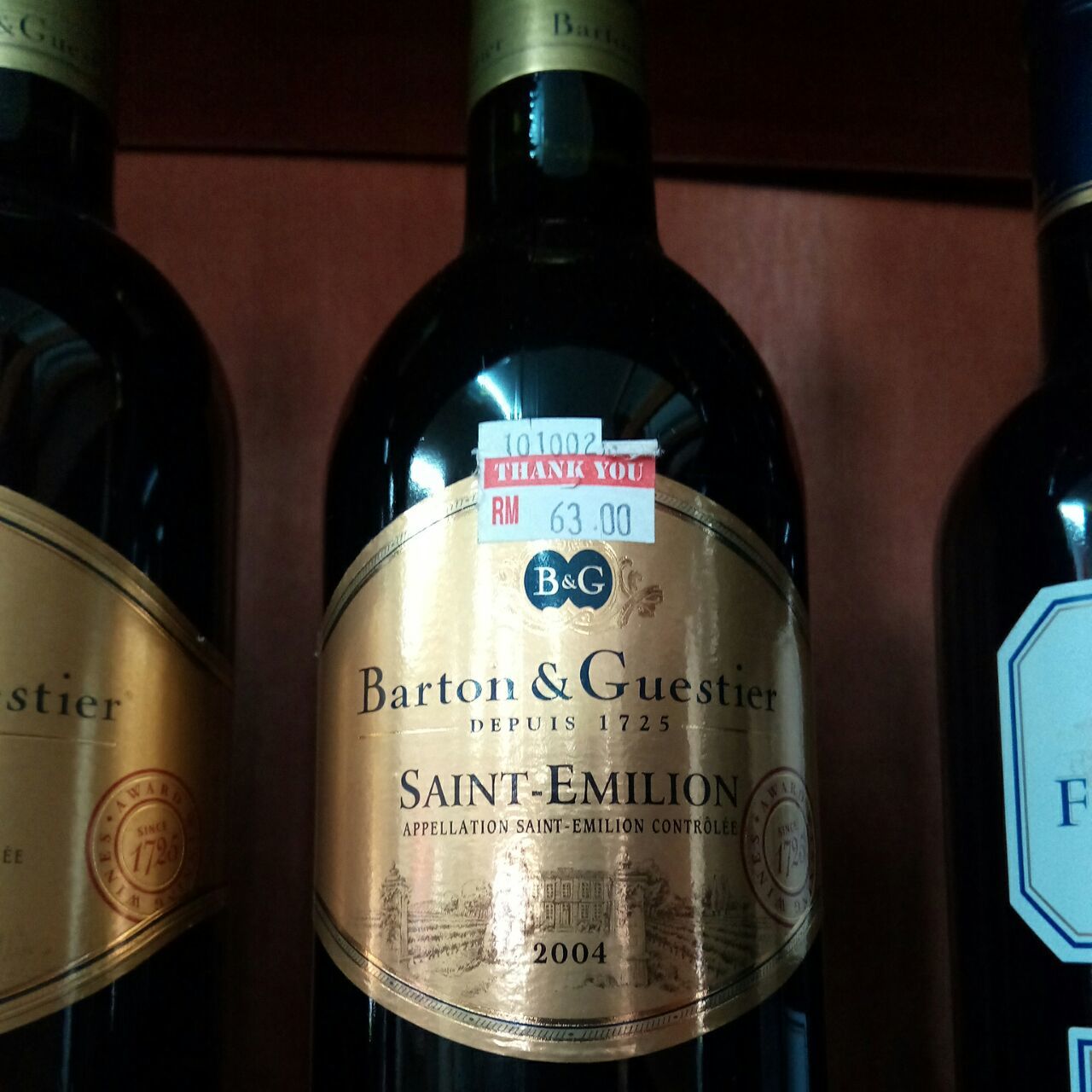 Barton & Guestier Saint Emilion Red Bordeaux Blend