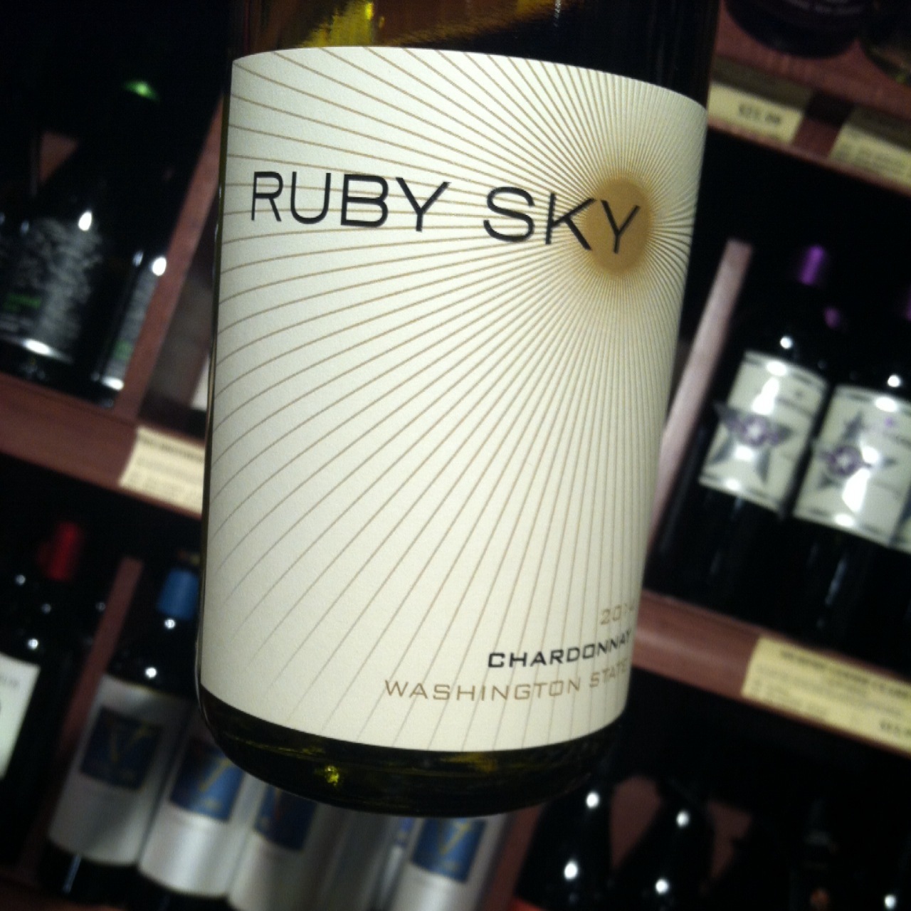 Ruby Sky Cellars Washington State Chardonnay