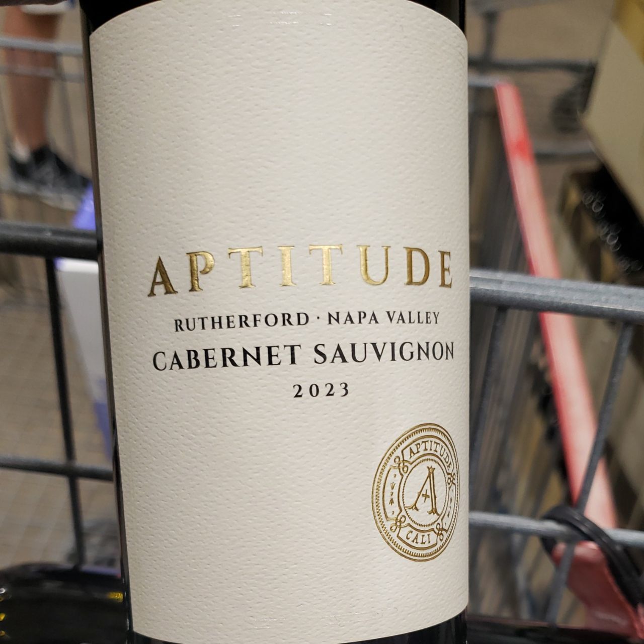Aptitude Cellars Rutherford Cabernet Sauvignon